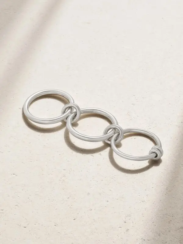 SPINELLI KILCOLLIN Sterling Linked Ring Set