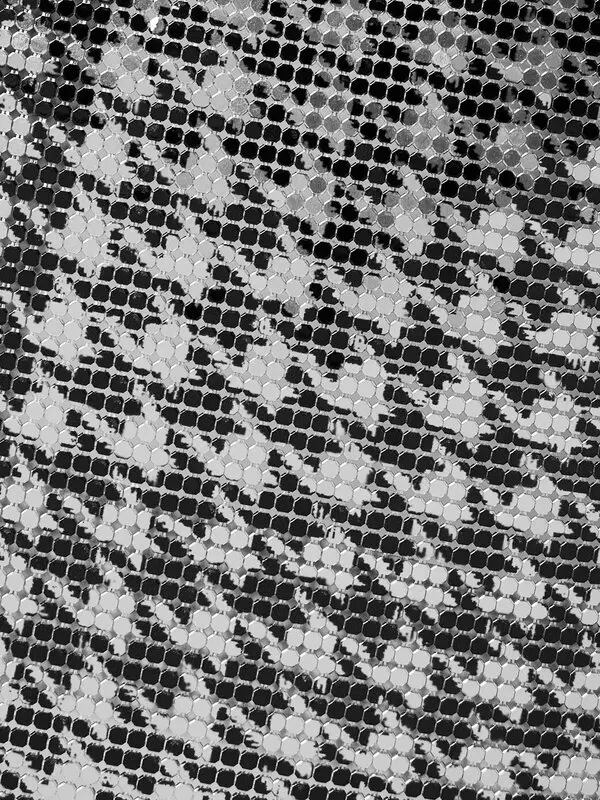 Rabanne Houndstooth Chainmail Mini Dress