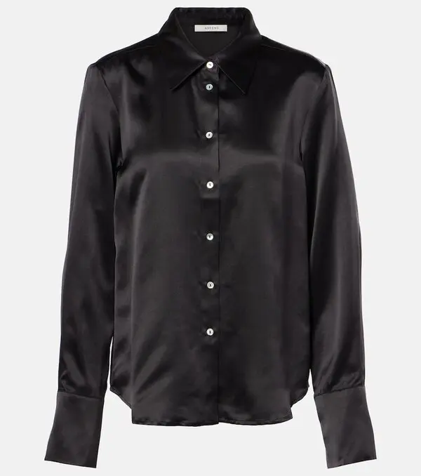 Asceno Tulum Silk And Wool Shirt - Black