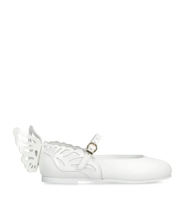 SOPHIA WEBSTER Leather Heavenly Ballet Flats