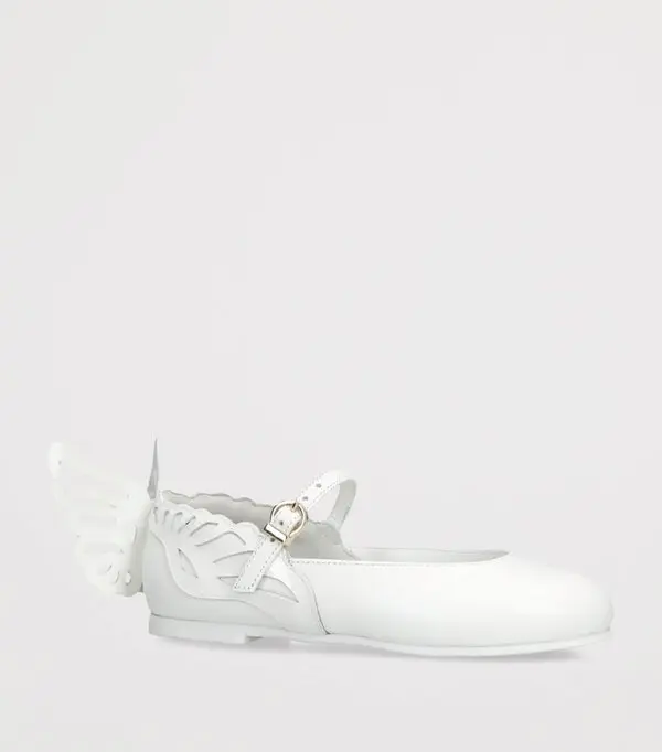 SOPHIA WEBSTER Leather Heavenly Ballet Flats