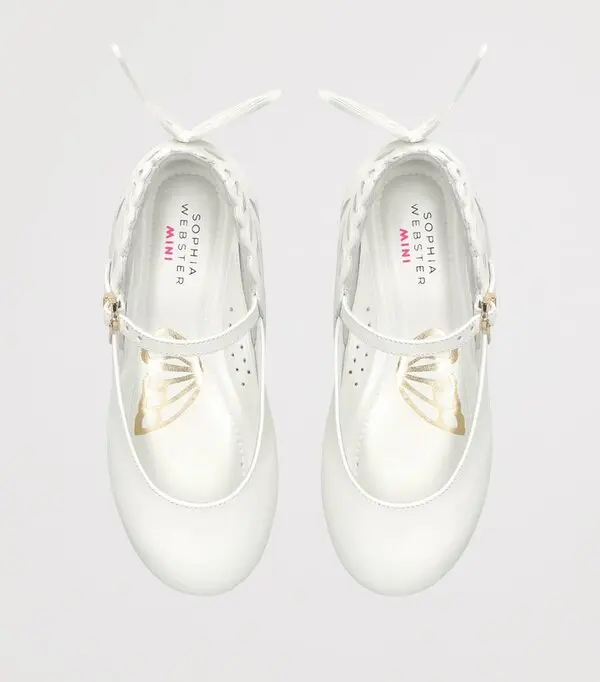 SOPHIA WEBSTER Leather Heavenly Ballet Flats