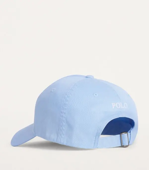 Polo Ralph Lauren Cotton Baseball Cap With Embroidered Logo - Blue