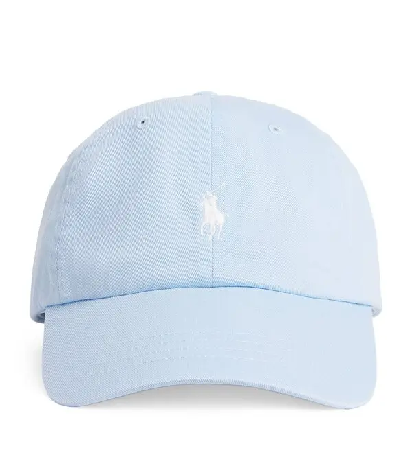 Polo Ralph Lauren Embroidered Pony Baseball Cap - Blue