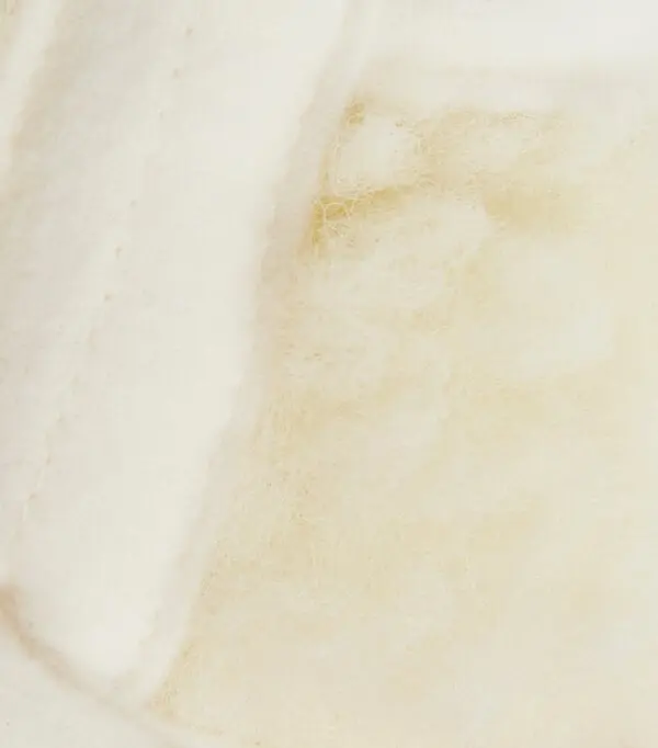 BINIBAMBA Merino Wool Booties - White