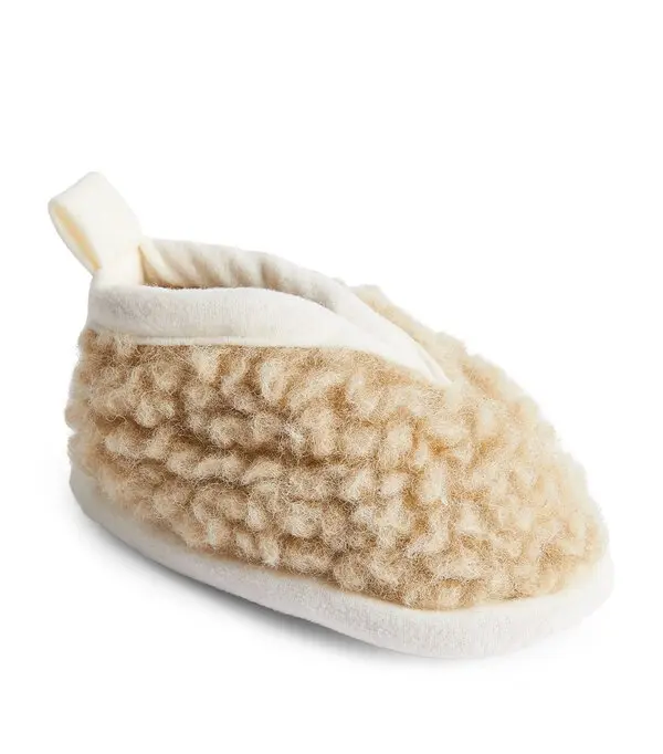 BINIBAMBA Merino Wool Booties - Beige