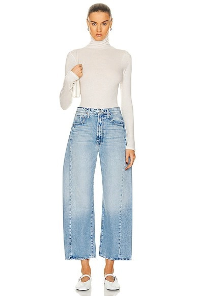 MOTHER The Half-pipe Ankle Jeans In Denim-light - This Is How I Roll