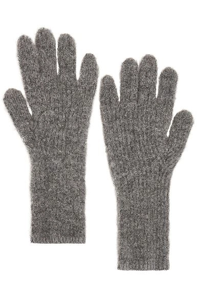 Jacquemus Les Gants Gros Grain Gloves - Dark Grey