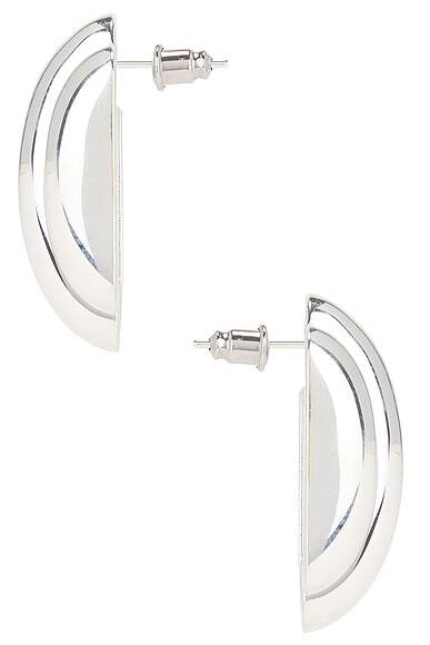 MEGA Les Tubes Earrings - Sterling Silver