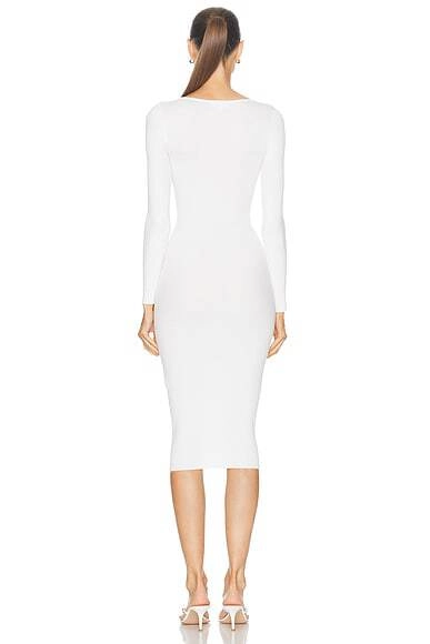 Lpa Auburn Ribbed Knit Sweater Dress