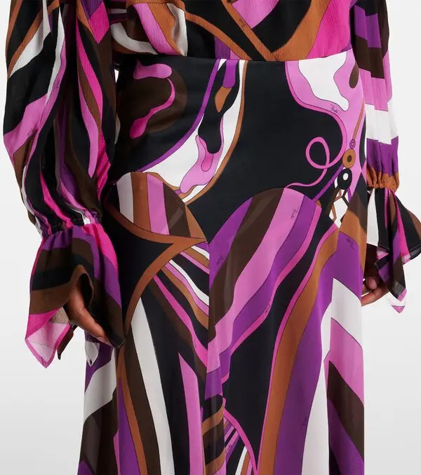 Emilio Pucci Iride Midi Skirt