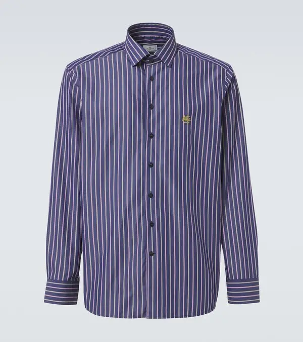 Etro Striped Cotton Shirt