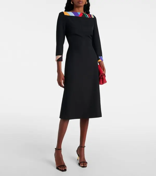 Emilio Pucci Cady Midi Dress
