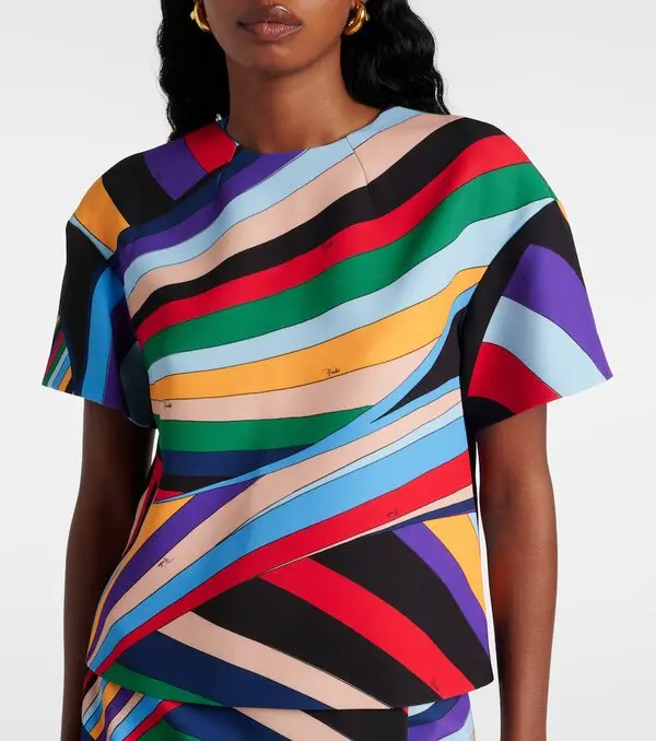Emilio Pucci Iride Cady Top