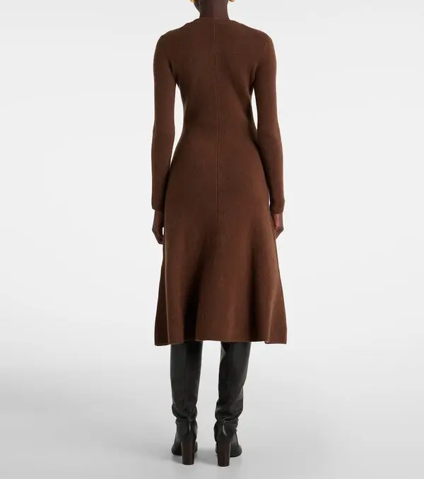 JOSEPH Cashmere-blend Midi Dress