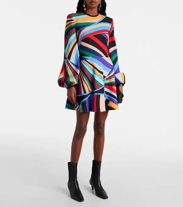 Emilio Pucci Iride Cady Minidress