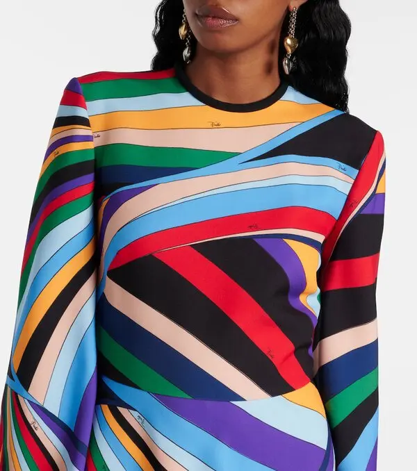 Emilio Pucci Iride Cady Minidress