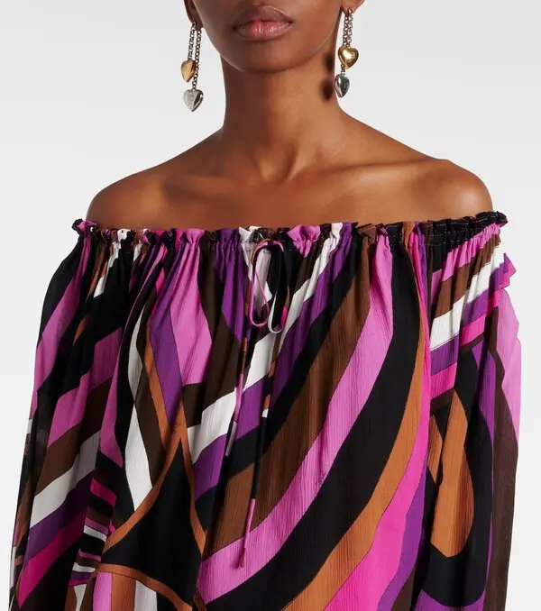 Emilio Pucci Printed Viscose Top