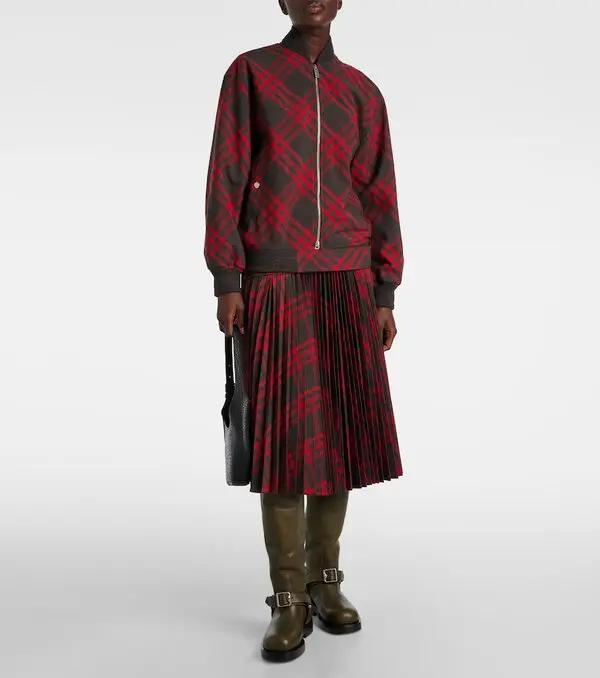 Burberry Leather Knee-high Boots