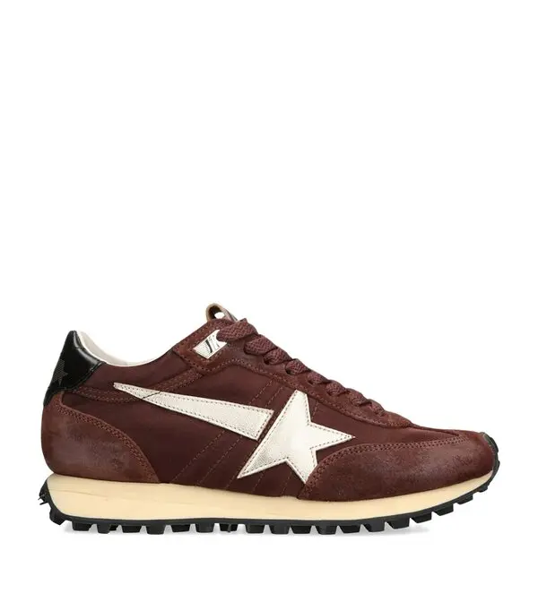 GOLDEN GOOSE Marathon Sneakers - Brown