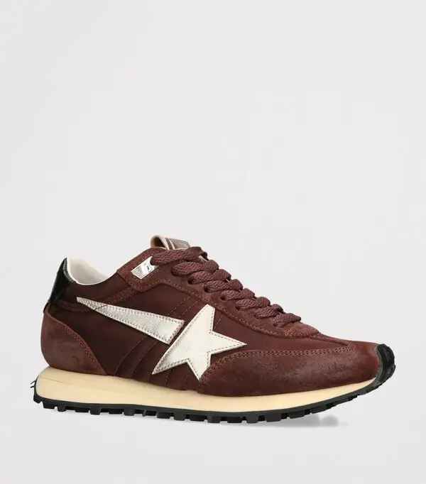 GOLDEN GOOSE Marathon Sneakers - Brown