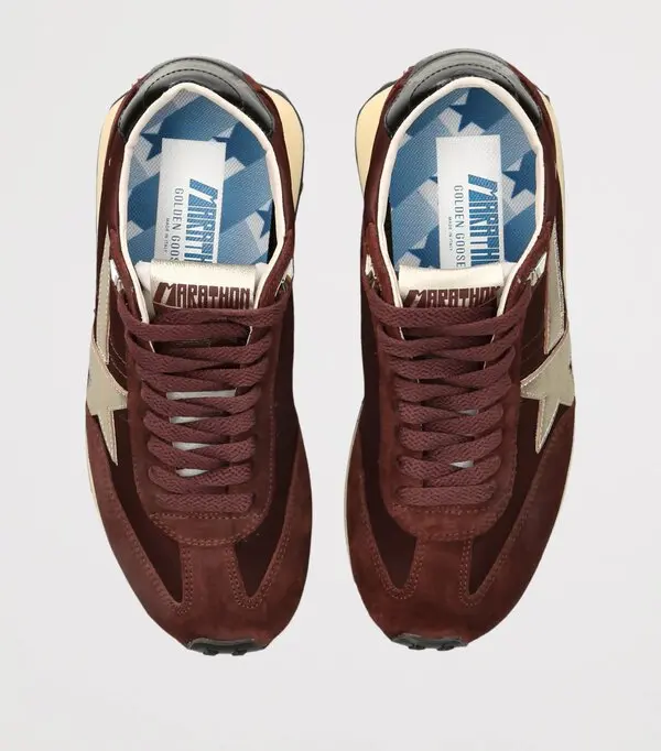 GOLDEN GOOSE Marathon Sneakers - Brown
