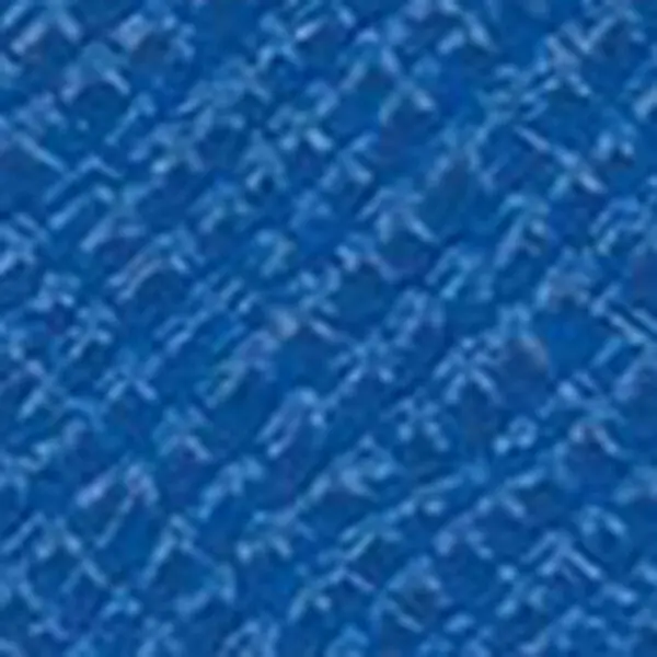 Smythson Panama Leather Keyring - Blue