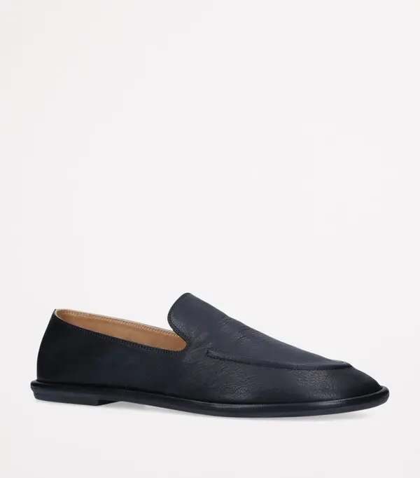 THE ROW Canal Leather Loafers