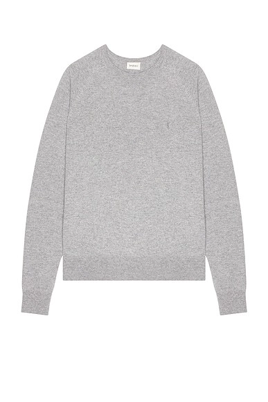 Saint Laurent Cashmere Crewneck Sweater