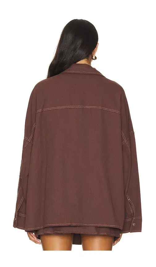 BY.DYLN Avant Jacket - Brown