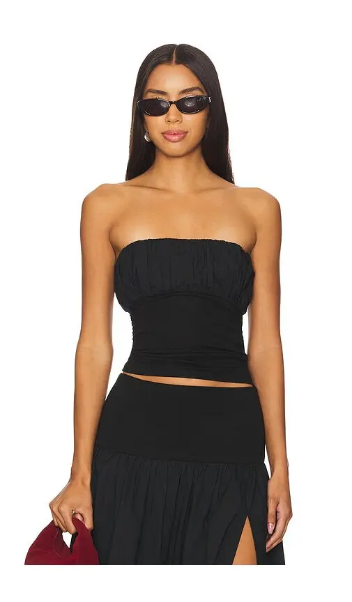 LOVERS AND FRIENDS Mac Tube Top - Black