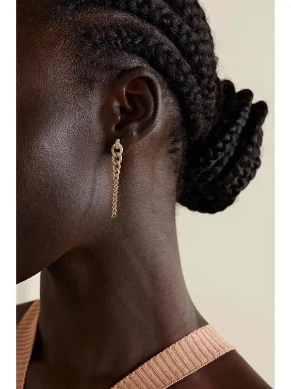 Shay Convertible 18-karat Diamond Earrings