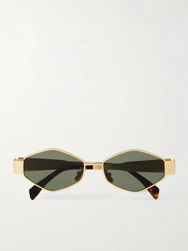 Celine Triomphe Hexagon-frame Sunglasses