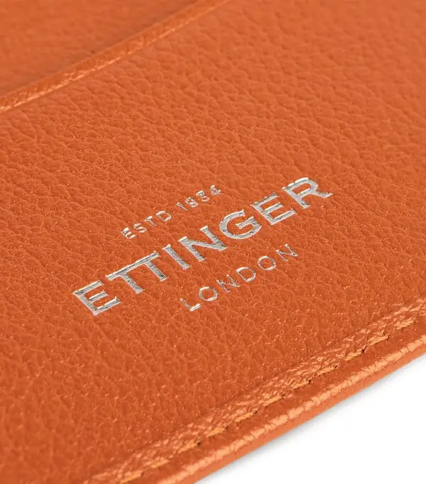 ETTINGER 6-slot Capra Bifold Wallet - Brown