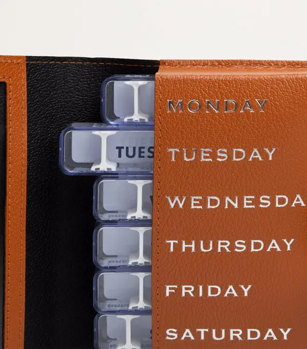 ETTINGER Leather Capra Pill Case - Brown
