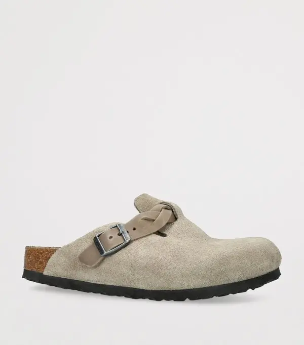 BIRKENSTOCK Leather Boston Clogs