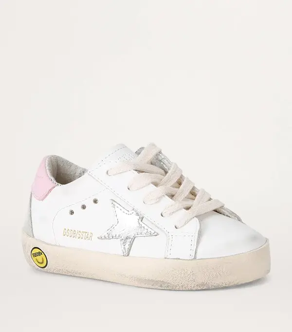 GOLDEN GOOSE Super Star Lace Up Sneakers