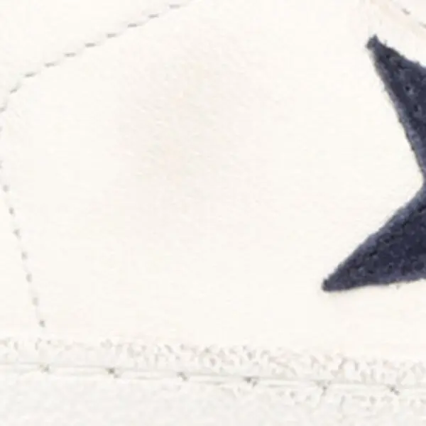 GOLDEN GOOSE Leather High Top Velcro Sneakers - White