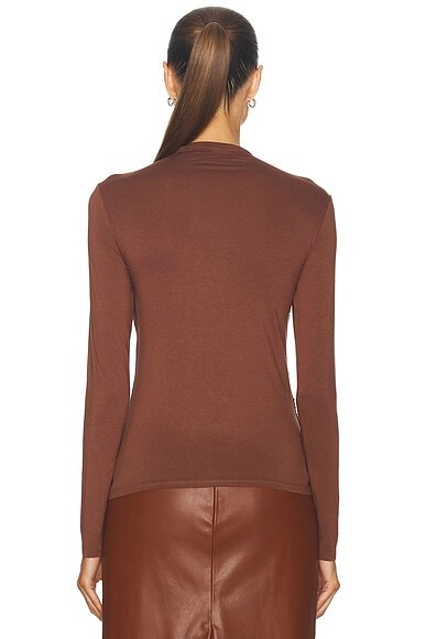 Enza Costa Viscose Jersey Twist Top
