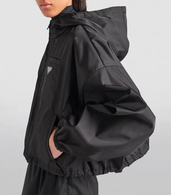 Prada Re-nylon Cropped Jacket