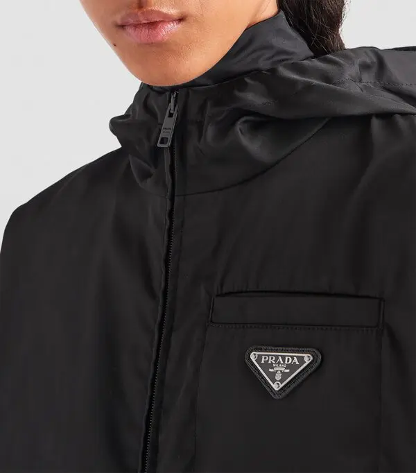Prada Re-nylon Cropped Jacket