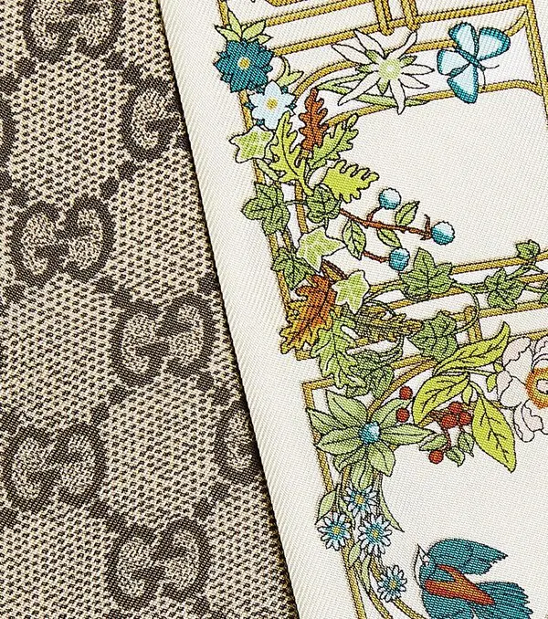 Gucci Printed Silk Twill Scarf