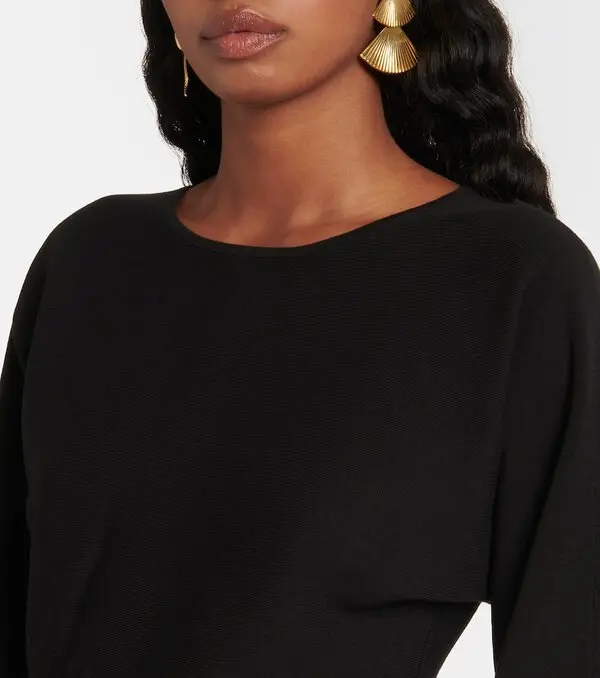 Ulla Johnson Aremi Twill-trimmed Minidress