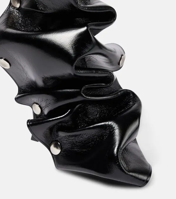 Y/project Snap 100 Leather Knee-high Boots