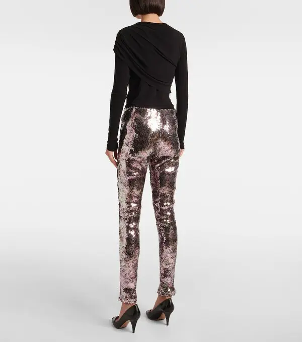 Isabel Marant Étoile Bella Sequined Leggings