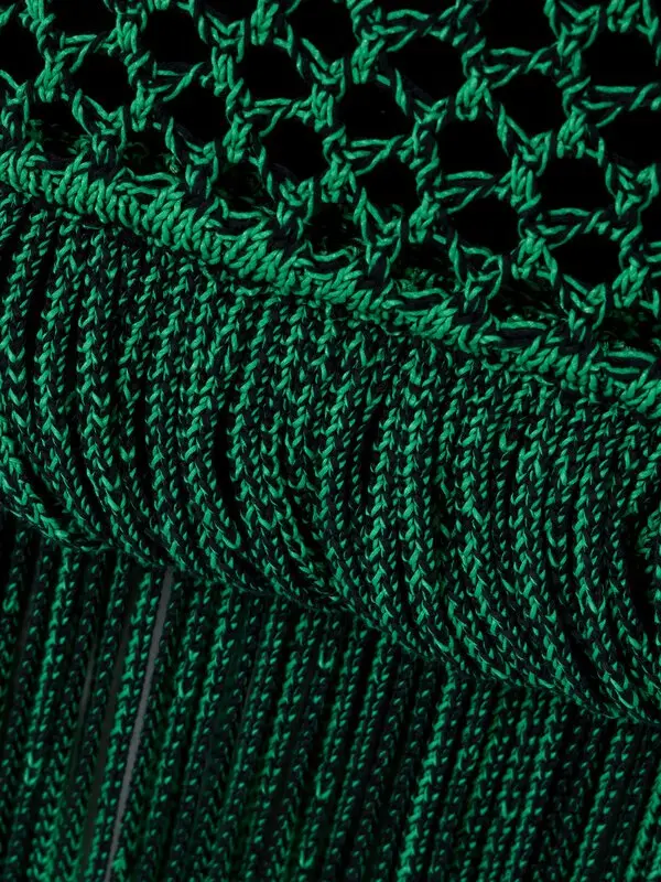 DIOTIMA The Vanguard Medusa Crocheted Cotton-blend Dress