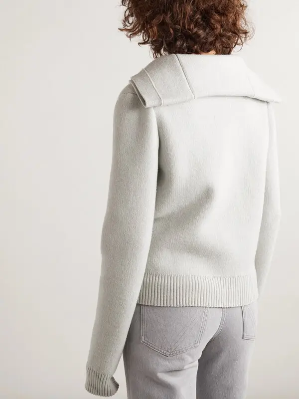 Bottega Veneta Layered Wool Cardigan