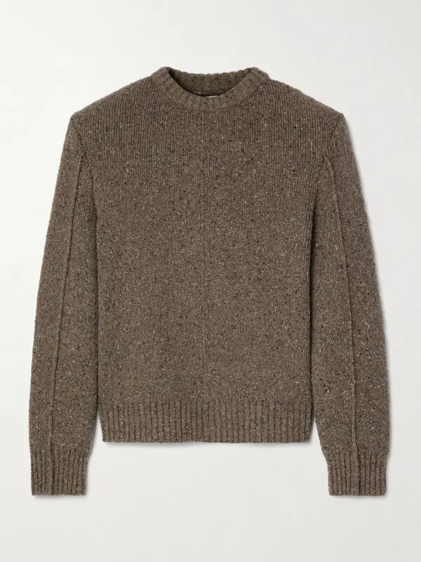 Bottega Veneta Wool-blend Sweater - Brown