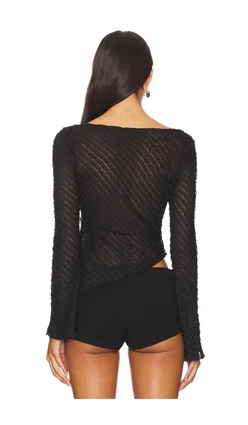 Superdown Jayne Long Sleeve Top