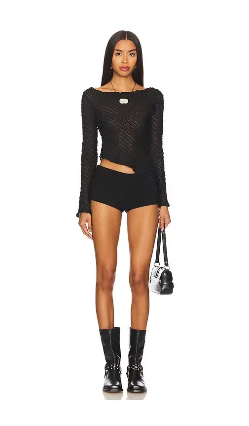 Superdown Jayne Long Sleeve Top
